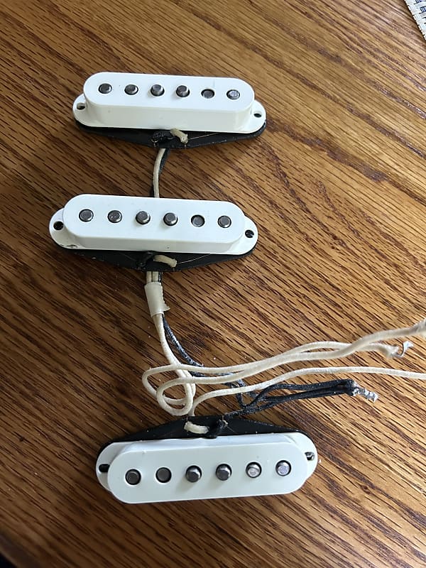 Fender Pure Vintage '61 Stratocaster Pickup Set | Reverb