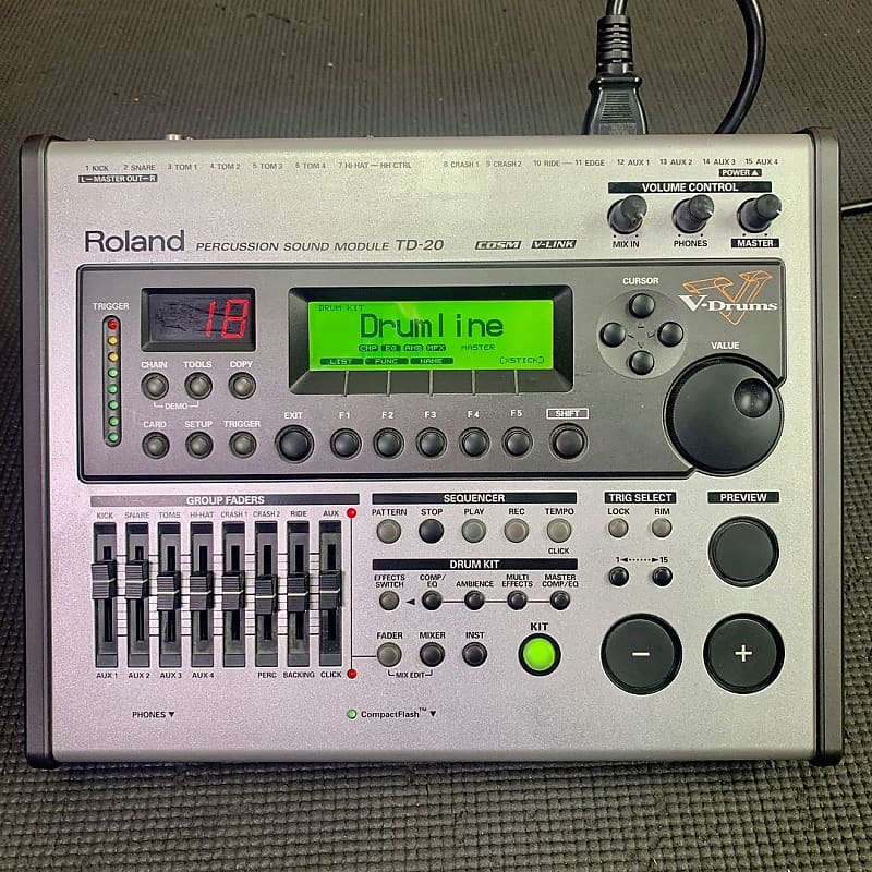 Roland TD20 V Drum Module (Westminster, CA) | Reverb