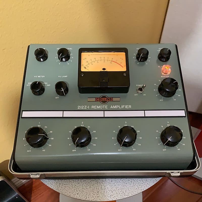 Collins 212Z-1 Vintage 4 Channel mono mixer | Reverb