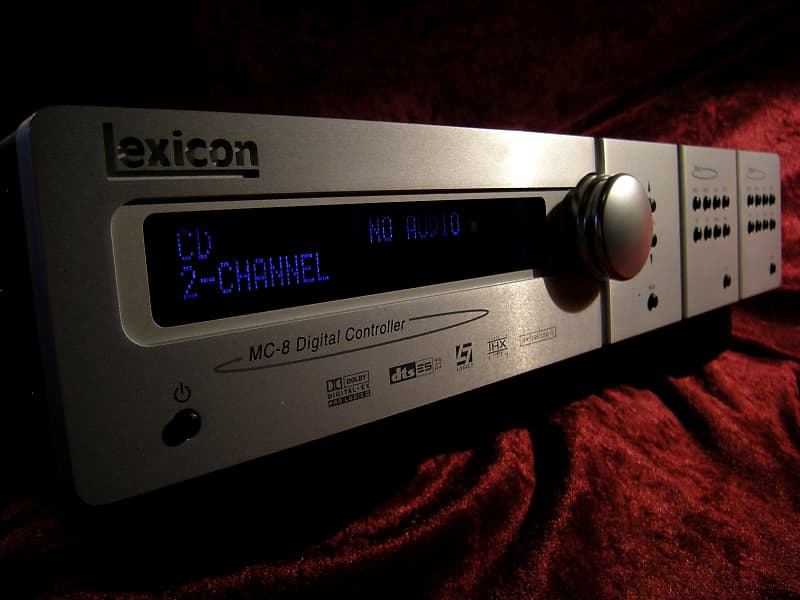 Lexicon MC-8 Audiophile XLR Analog or Digital Preamp, Remote, | Reverb