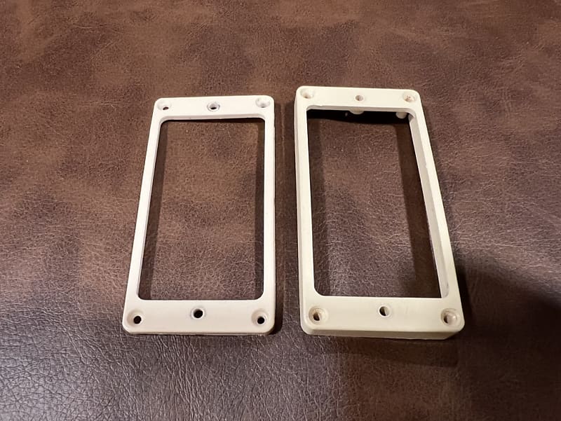 Gibson M69 Humbucker Pickup Mounting Rings - Cream | Reverb