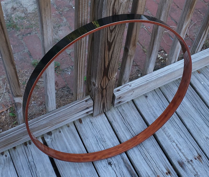 Tama Starclassic Bubinga Gun Metal Lacquer 24” Base Drum | Reverb