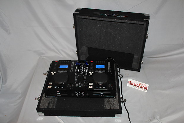 Edison Scratch 2500 Pro Dual CD Player DJ System | Reverb