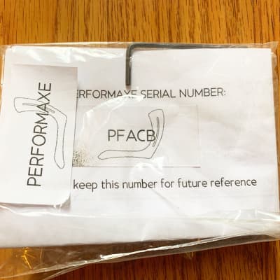 Performaxe Electric Guitar Leg Rest - Brushed Aluminum. | Reverb