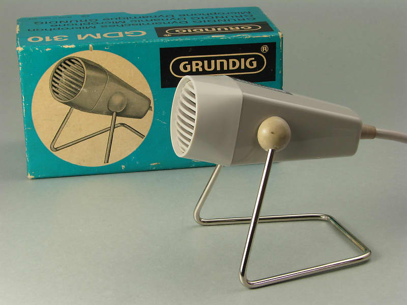 Grundig GDM 310 Microphone, Mid-1960s | Reverb