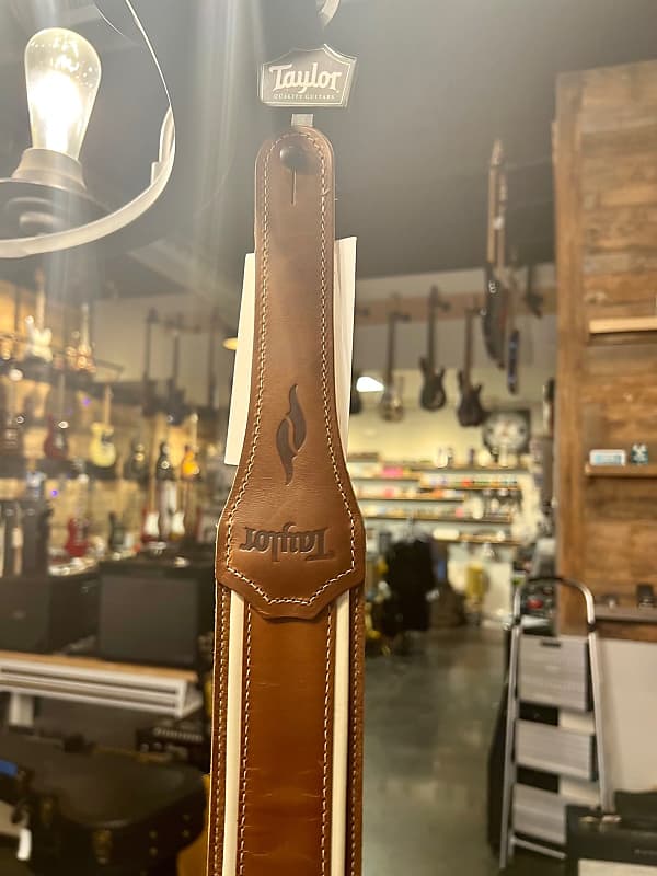 Taylor Element Strap Brwn/ Creme Leather | Reverb