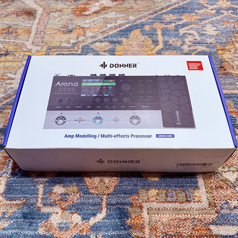 Donner Arena 2000 Multi-Effects Pedal w/ 278 Effects - 2024 | Reverb