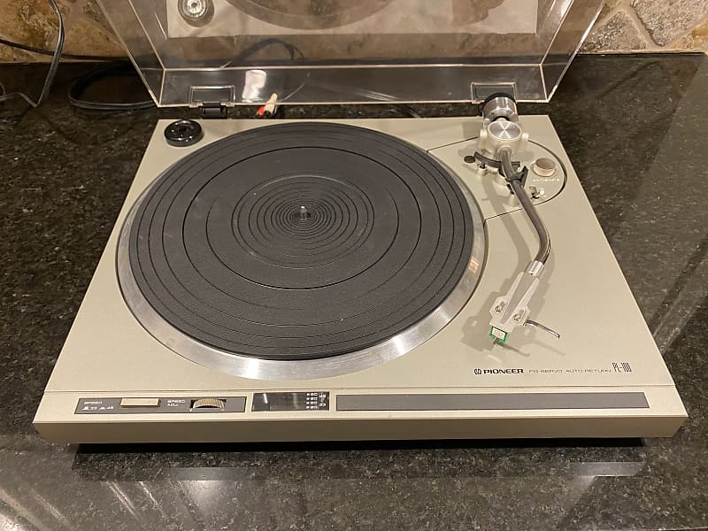 Pioneer Pl-100 auto return turntable | Reverb