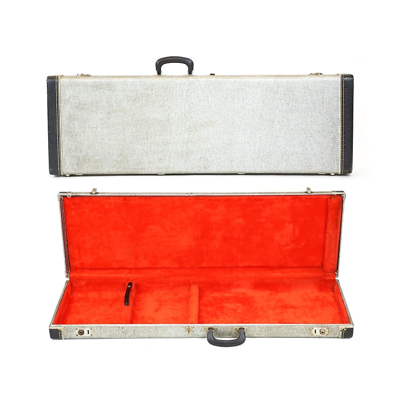 1970’s Fender Mustang Vintage Electric Guitar Hardshell Case | Reverb