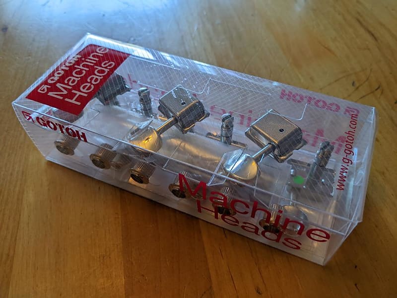 Gotoh SD91 Vintage Style LOCKING Tuners -- Nickel -- PRICE | Reverb