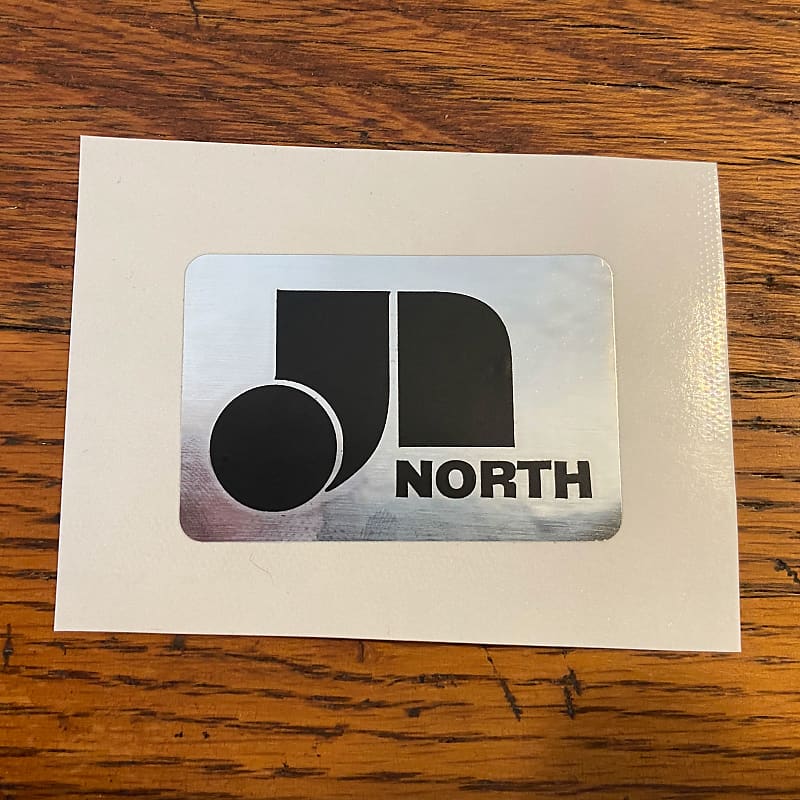 North Drums Badge Recreation Sticker | Reverb