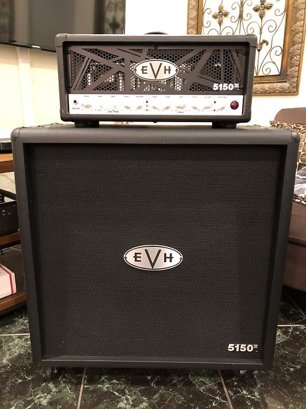 EVH 5150 III 50W 4x12" Half Stack 2018 Black | Reverb