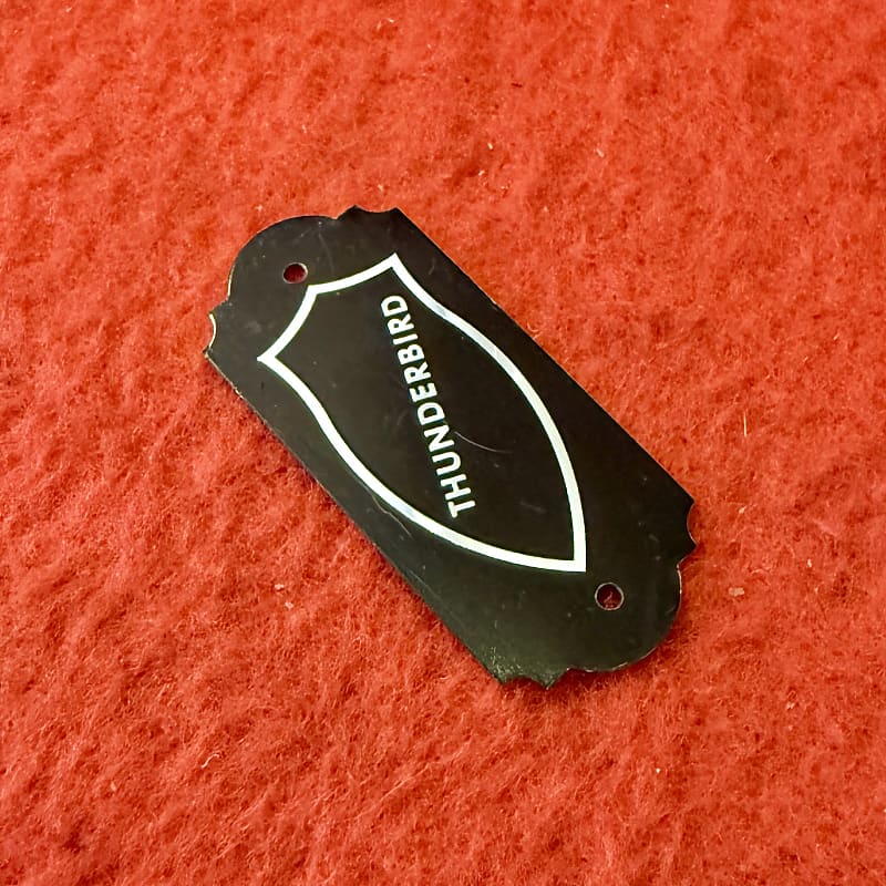 Guild Thunderbird truss rod cover c 1960’s - Steel | Reverb UK