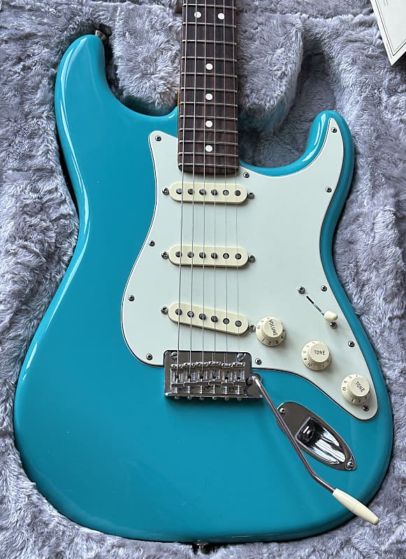 Fender Stratocaster American Professional II Miami Blue | Reverb UK
