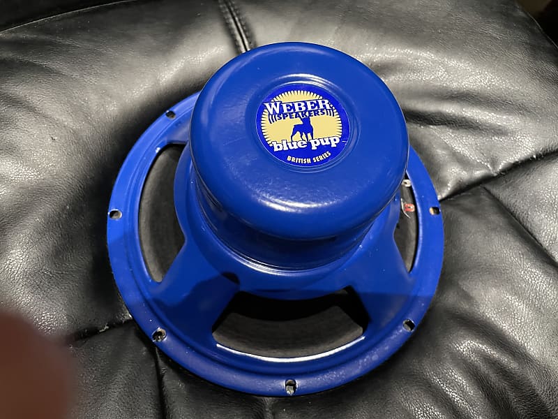 Weber Blue Pup Alnico 10” guitar speaker 2022 - Blue | Reverb