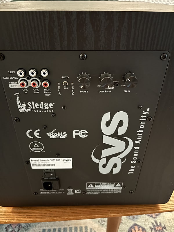 SVS SB-12 NSD subwoofer great condition | Reverb
