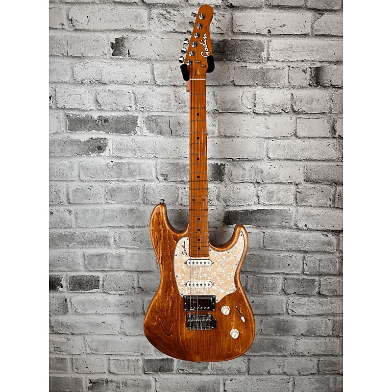 Godin Session T-Pro Prototype, Signed, Natural Electric | Reverb