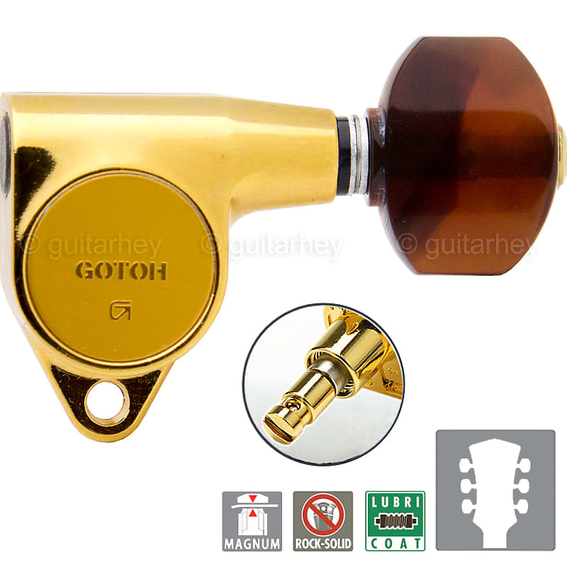 NEW Gotoh SG301 MG TORTOISE Small Buttons Tuning MAGNUM | Reverb