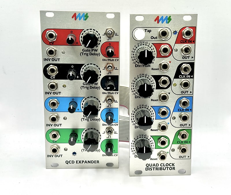 4MS Quad Clock Distributor and QCD Expander combo | Reverb