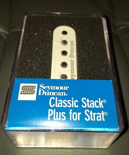 Seymour Duncan Classic Stack Plus STK-S4m middle pickup White | Reverb