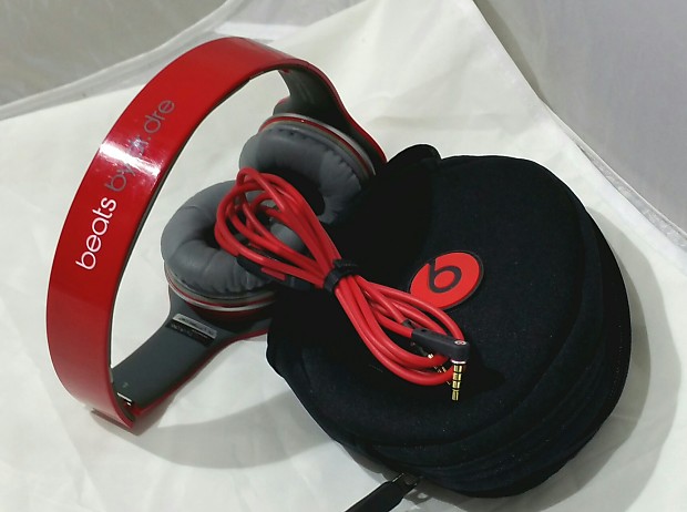 Beats by Dr Dre Solo HD RED Special Edition | Reverb