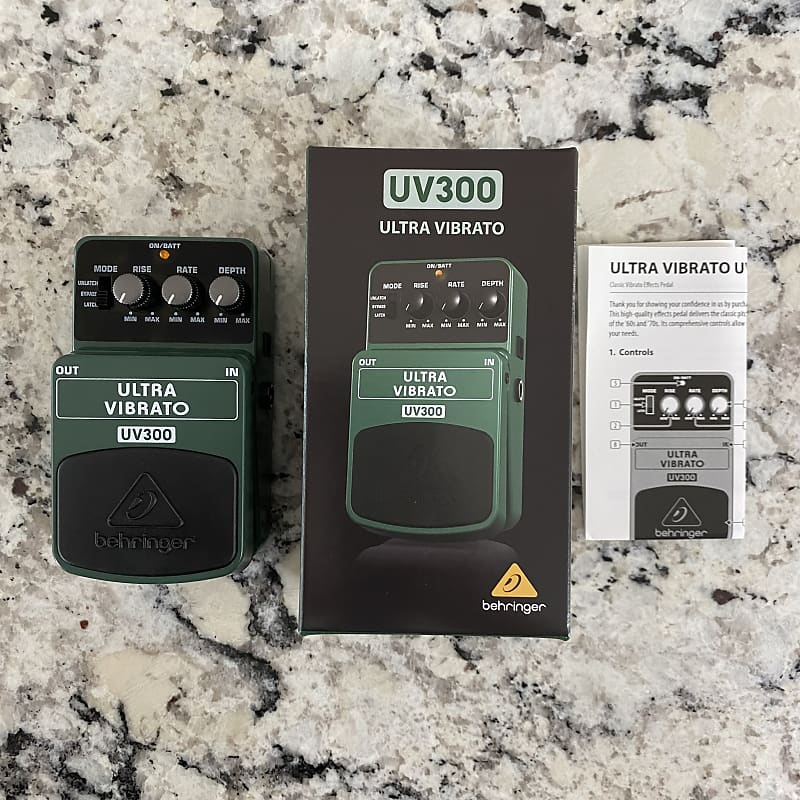 Behringer UV300 Ultra Vibrato Pedal (Slower Rate Mod) | Reverb