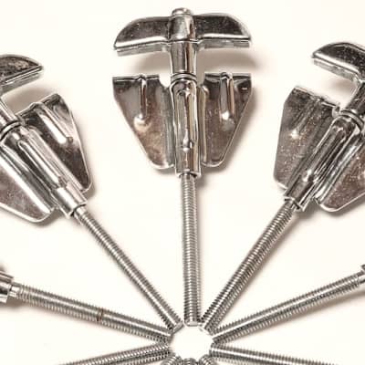 (10) Rogers Bass Drum Tension (Tuning) Rods and Claws - | Reverb