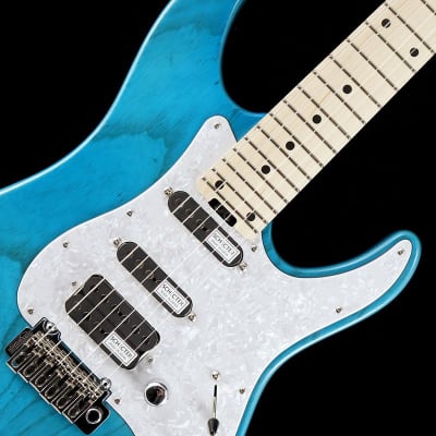 SCHECTER BH-1-STD-24F (Indigo Light Blue/Maple) -Made in | Reverb