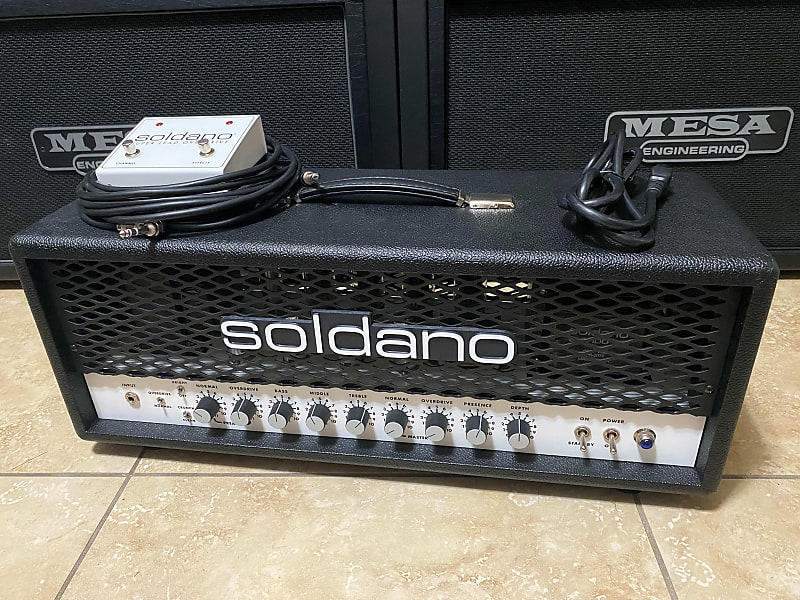 Soldano SLO-100 Tube Amp Head, Updated/Recent Version! | Reverb