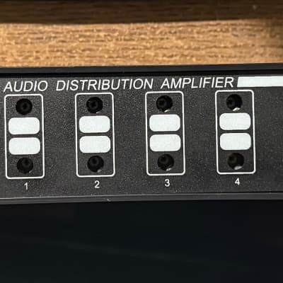 RDL RU-DA4D Audio Distribution Amplifier | Reverb