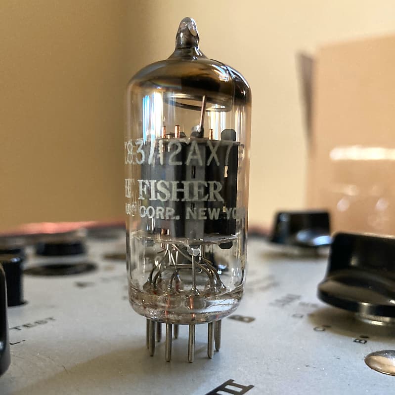 1963 Mullard Blackburn 12AX7/ECC83 Tube - I61 - Fisher | Reverb