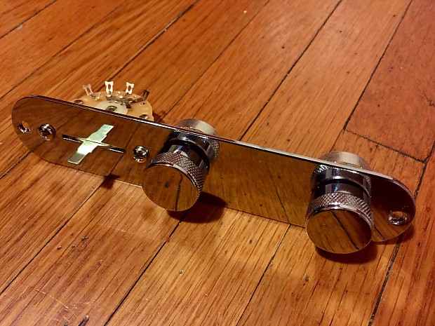 Loaded Telecaster Control Plate 500K Alpha Pots | Reverb
