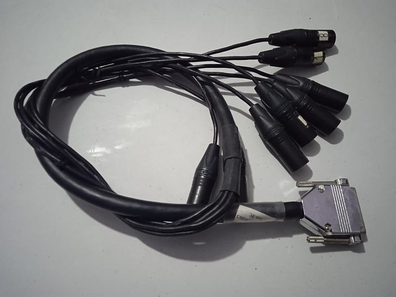 Apogee AD8-IFC Snake cable DB25 to 8XLR male 1,5m | Reverb