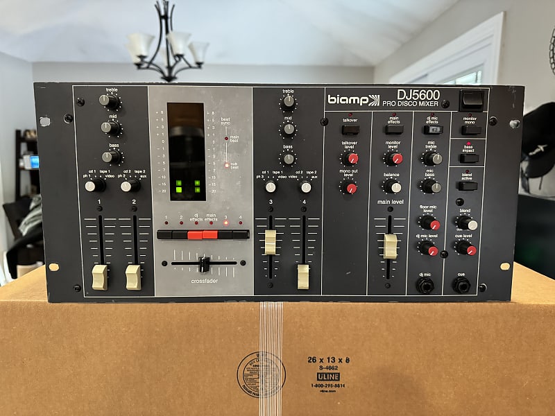 BIAMP DJ5600 STEREO CLUB DJ PRO DISCO MIXER DJ 5600 MADE IN | Reverb