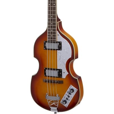 Rogue VB100 Violin Bass Guitar Vintage Sunburst | Reverb