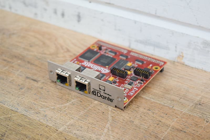 Audinate Dante Legacy Module Dante Interface Card (church | Reverb