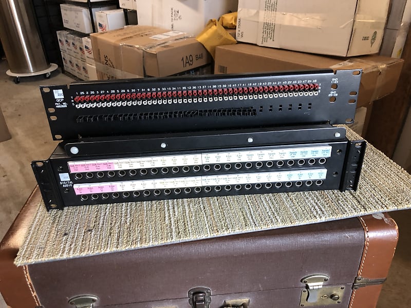 ADC DAL 207-4 MKII 1/4 TRS Punch Block Patchbay 1990s FREE | Reverb