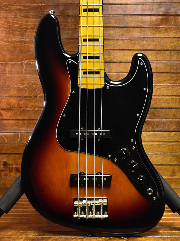 Squier Classic Vibe 70's Jazz Bass Sunburst | Reverb