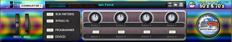 Sonic Reality Keys of the 60s & 70s Classic Rock Keyboard | Reverb