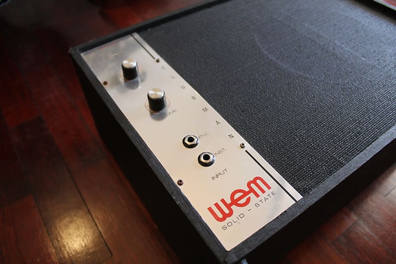 Early '70s WEM Watkins Clubman Solid State guitar combo | Reverb