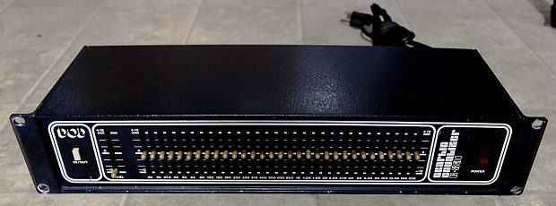 DOD R-831 Graphic 31 Band Equalizer | Reverb