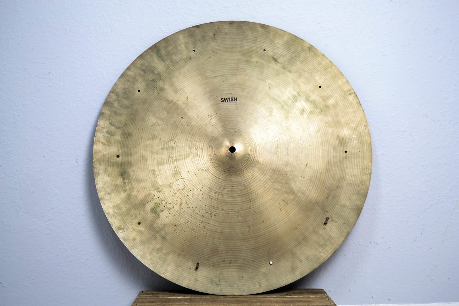 A. Zildjian 22" Hollow Logo Swish Knocker Cymbal 1978 - | Reverb UK