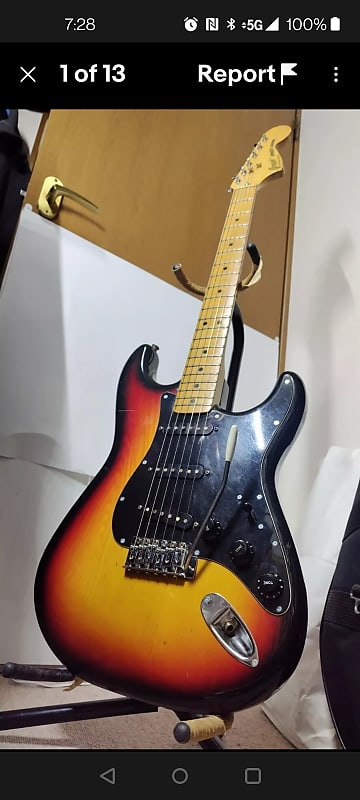 Greco Spacey Sounds 1980 - Sunburst | Reverb