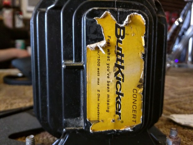 Buttkicker Concert Bass Shaker (used) | Reverb