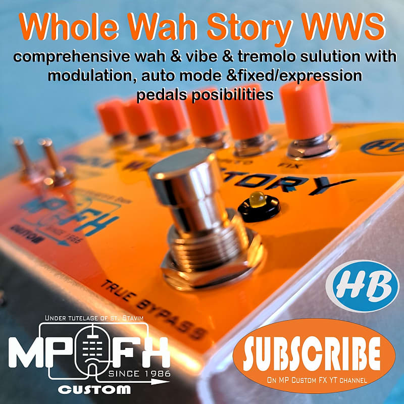 Whole Wah Story WWS Complete Analogue Wah Filter Solution | Reverb UK