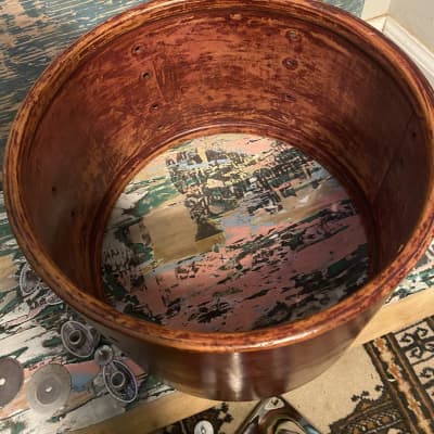 1970s Ludwig 13x9 Rack Tom Shell (3-ply) Black Diamond Pearl | Reverb