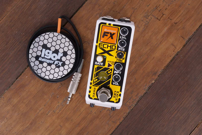 Rainger FX Echo-X Mini Digital Delay with Igor Pressure Pad | Reverb