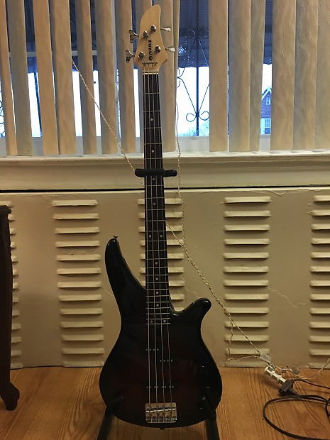 Yamaha RBX170 4-String Bass Guitar 2011 Sunburst | Reverb