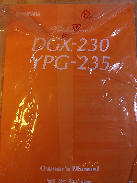 Yamaha YPG-235 Original Manual | Reverb