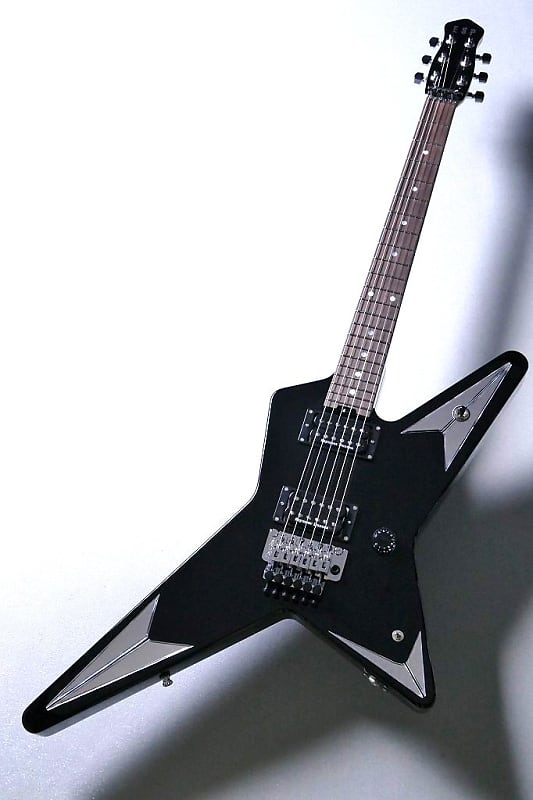 ESP RANDOM STAR -THE BLACK STAR-【AKIRA TAKASAKI Signature | Reverb